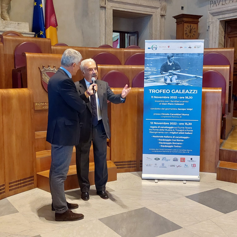 TROFEO GALEAZZI, IL SALUTO DEL TEVERE AL GRANDE GIORNALISTA | Circolo ...